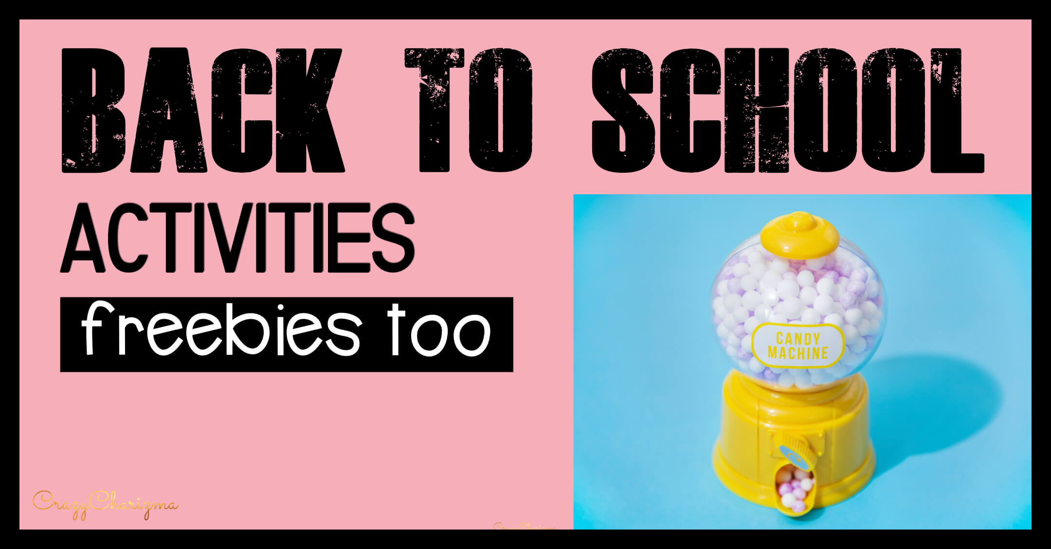 Back To School Activities For Teachers CrazyCharizma