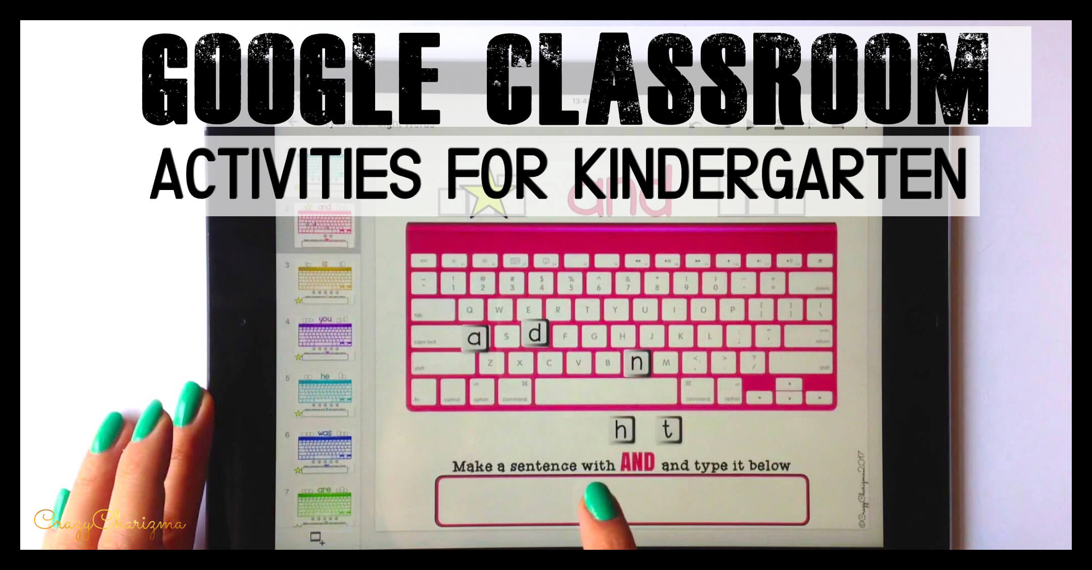 Google Classroom Activities for Kindergarten Sight Word Games
