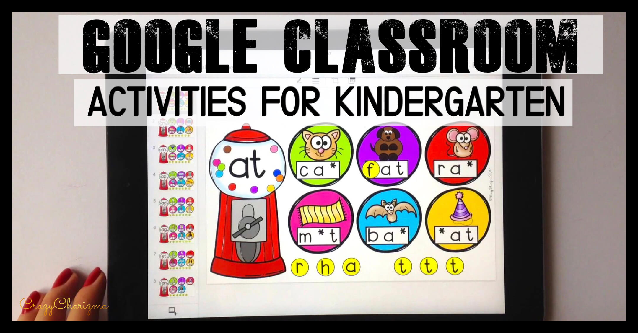 Blending CVC Words Phonics Games Review Google Classroom