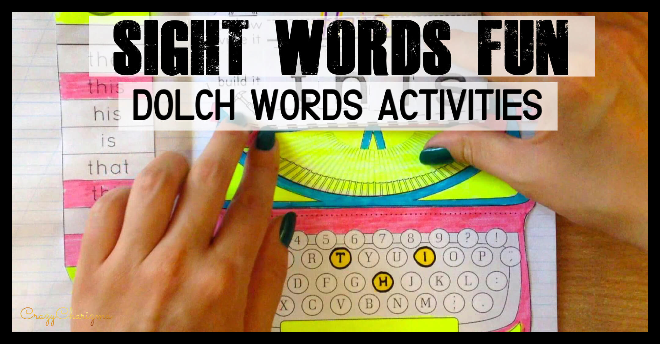 Dolch Sight Words Activities