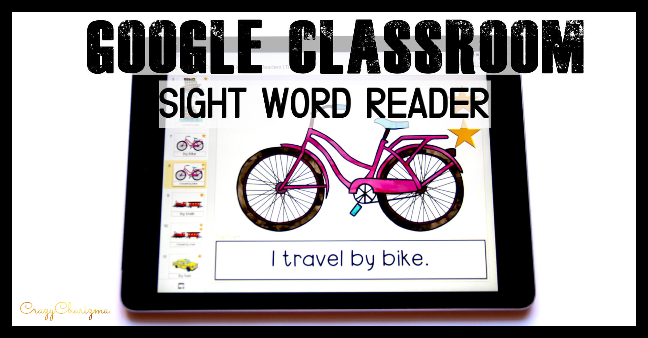 Sight Word Readers for Kindergarten Transport