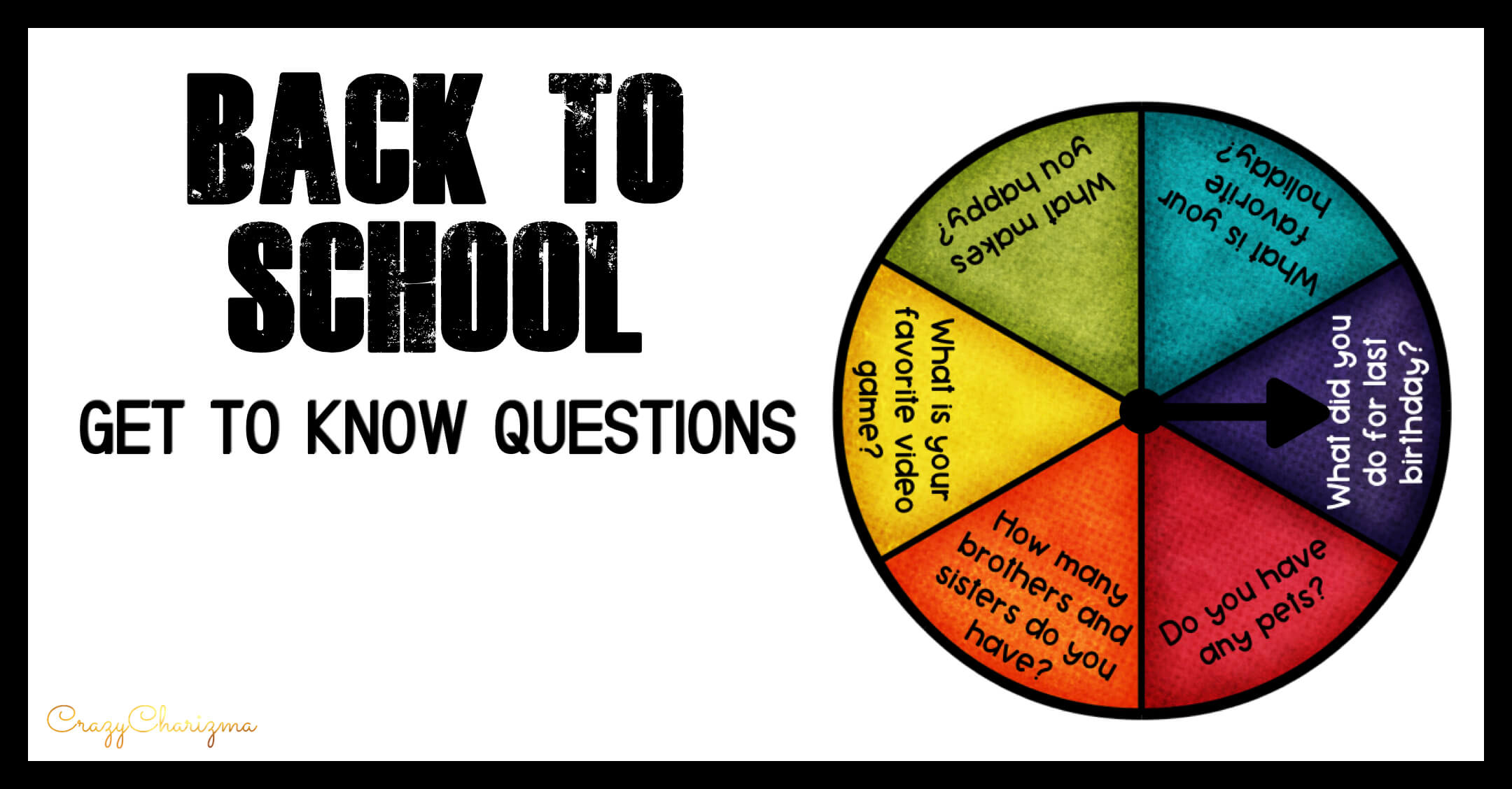 Back to School | Get to know you questions