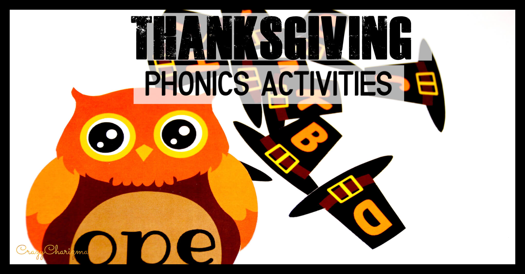 Thanksgiving Phonics Activities for Kindergarten