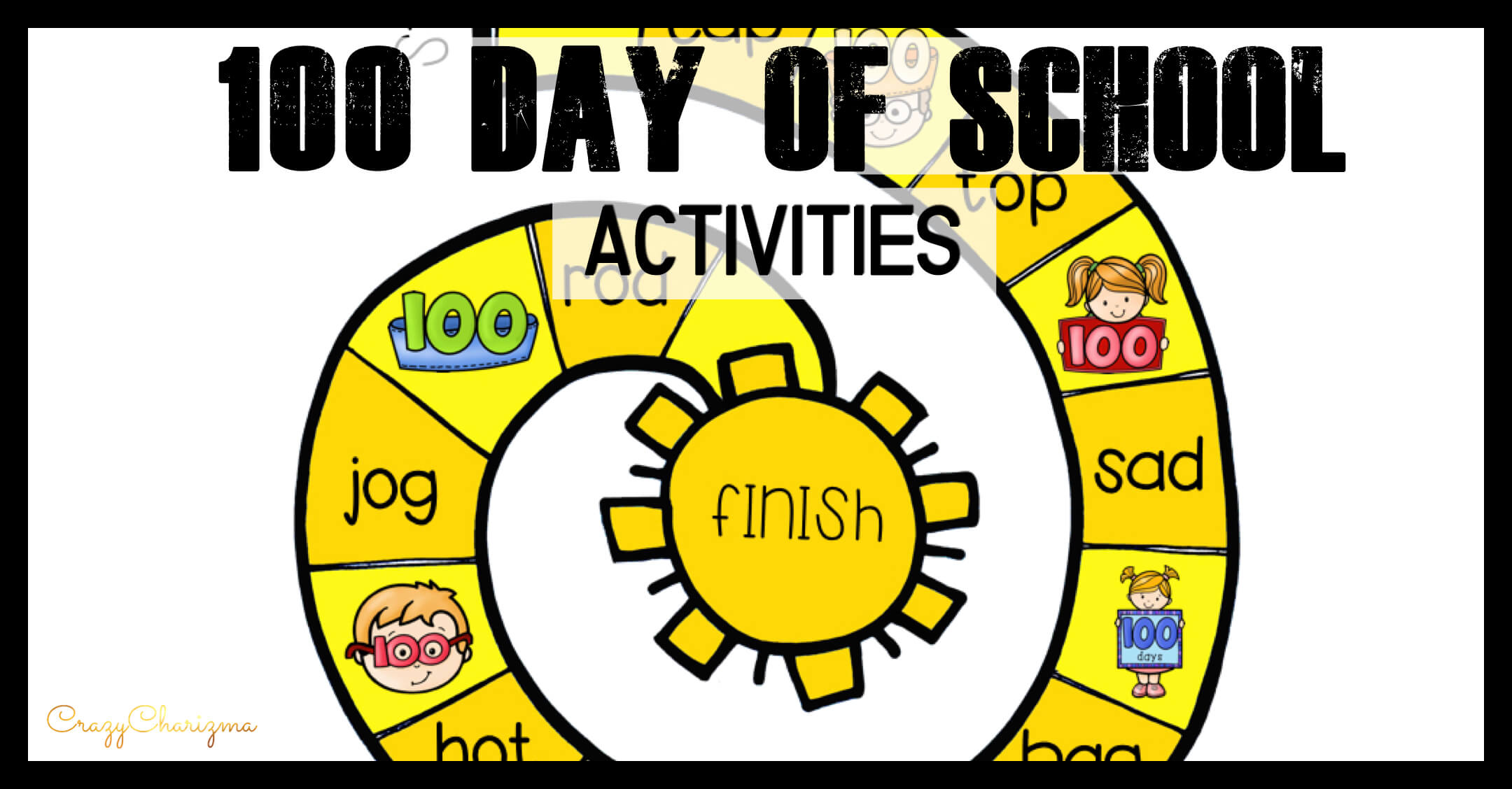 100 Days of School Activities for Kindergarten and First Grade
