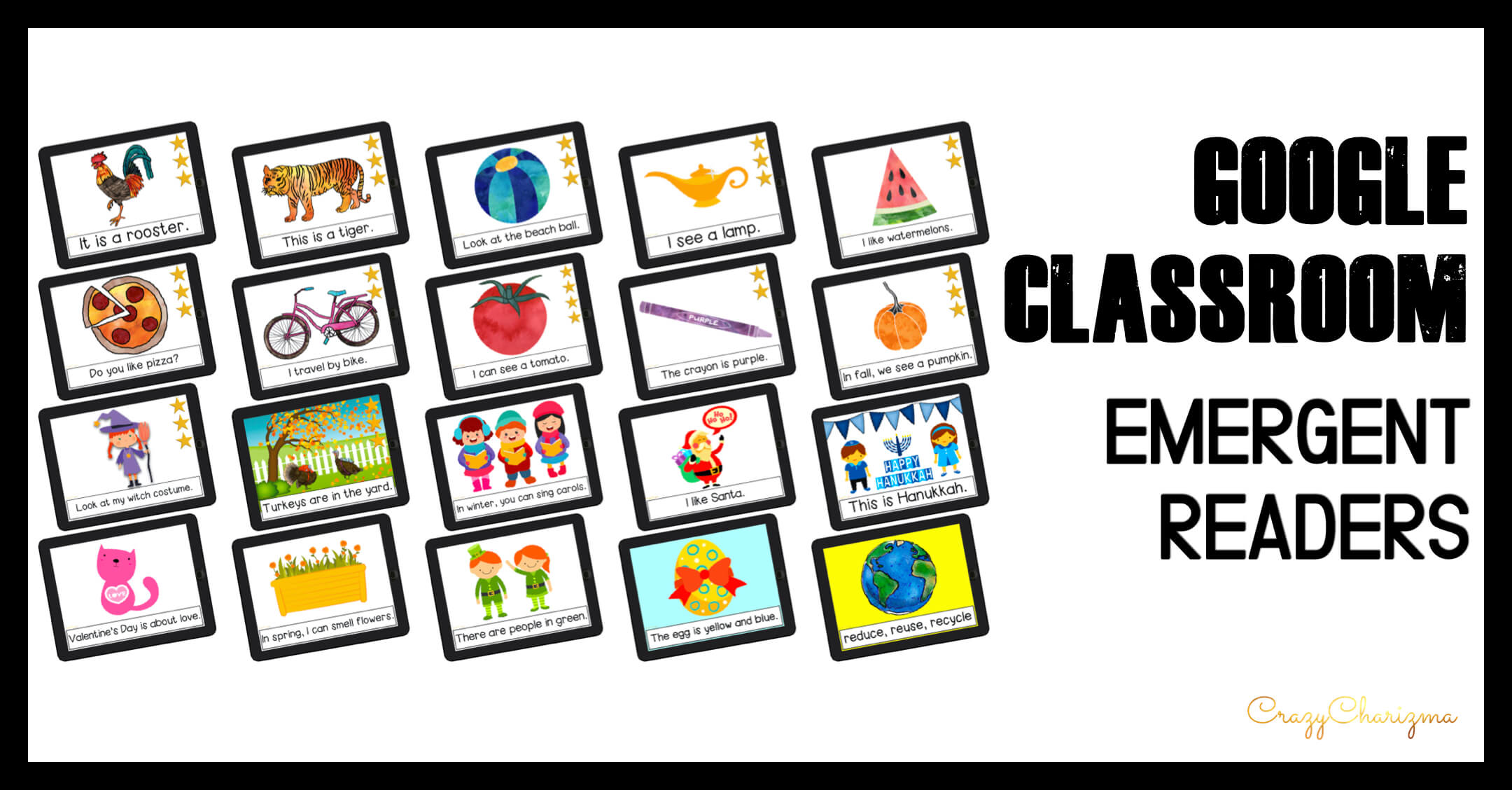 Emergent Readers for Preschool and Kindergarten