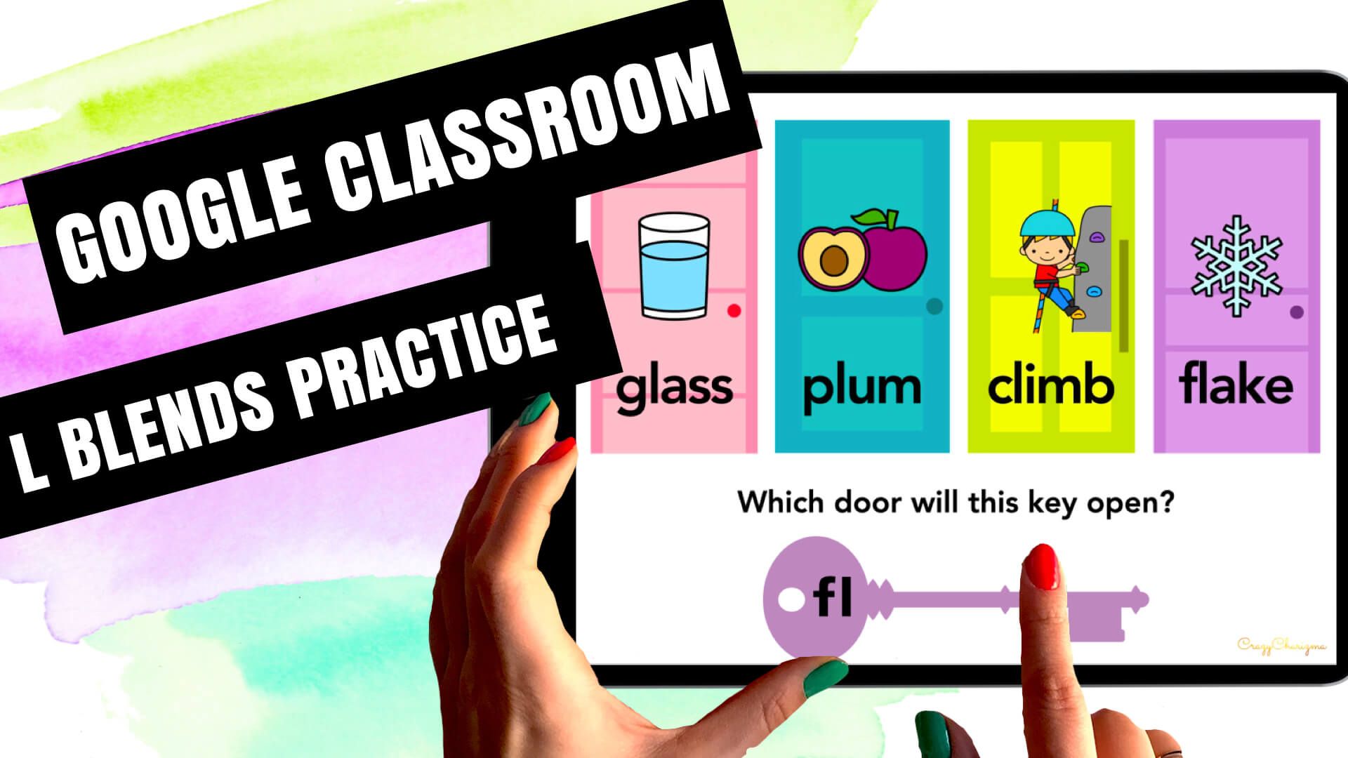 L Blends Activities Google Classroom | Doors