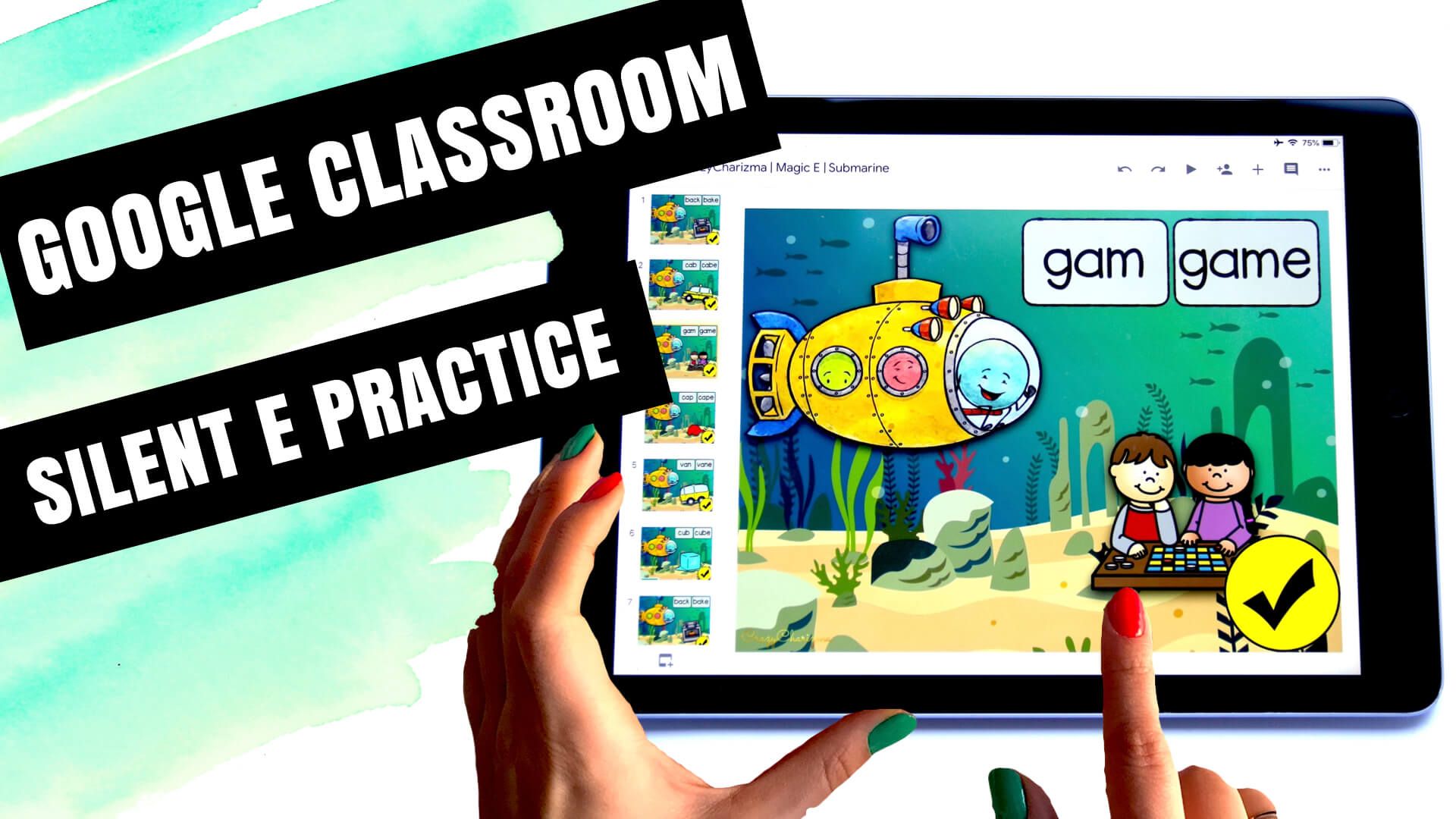 Silent E Activities for Google Classroom | CrazyCharizma