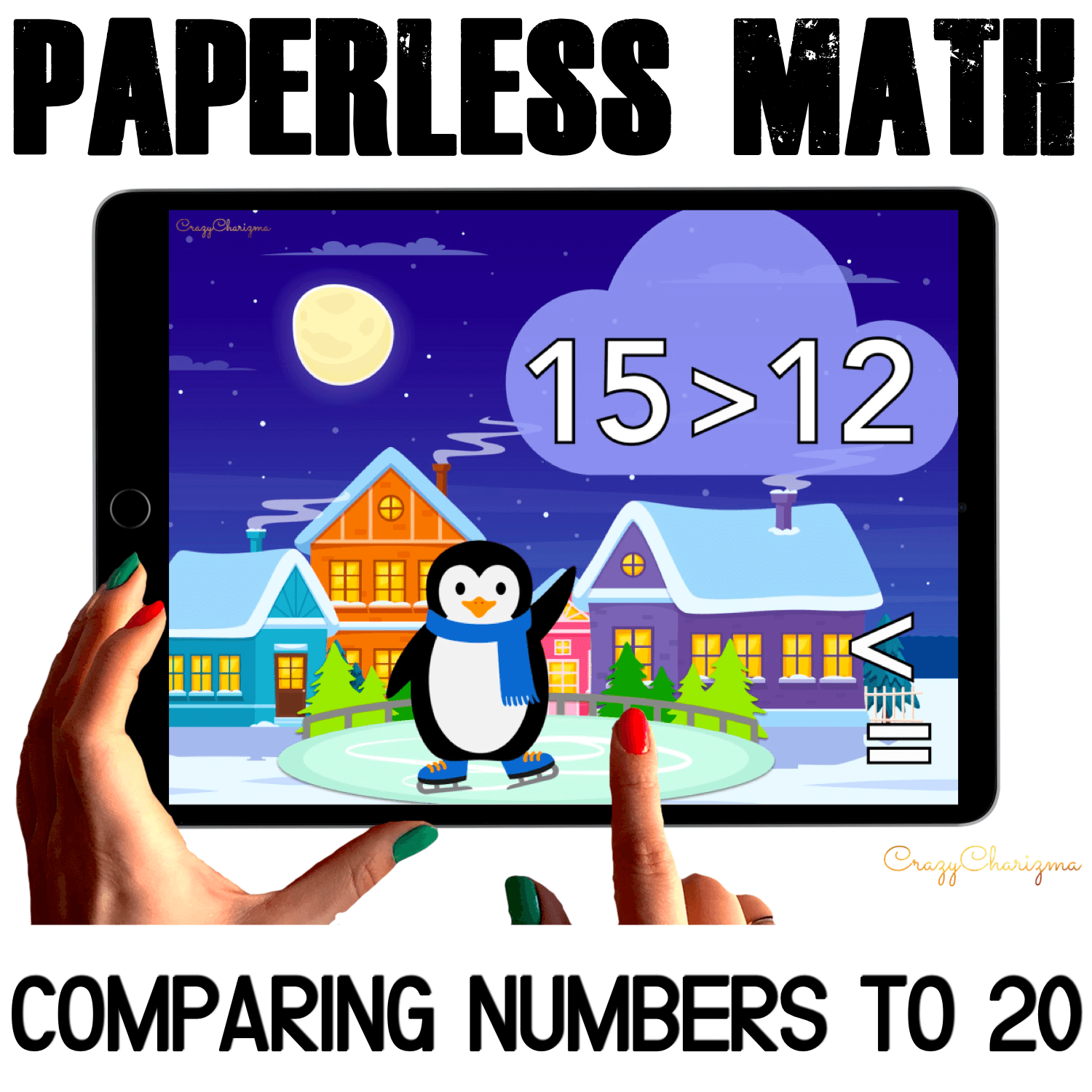 Comparing Numbers to 20 Google Classroom