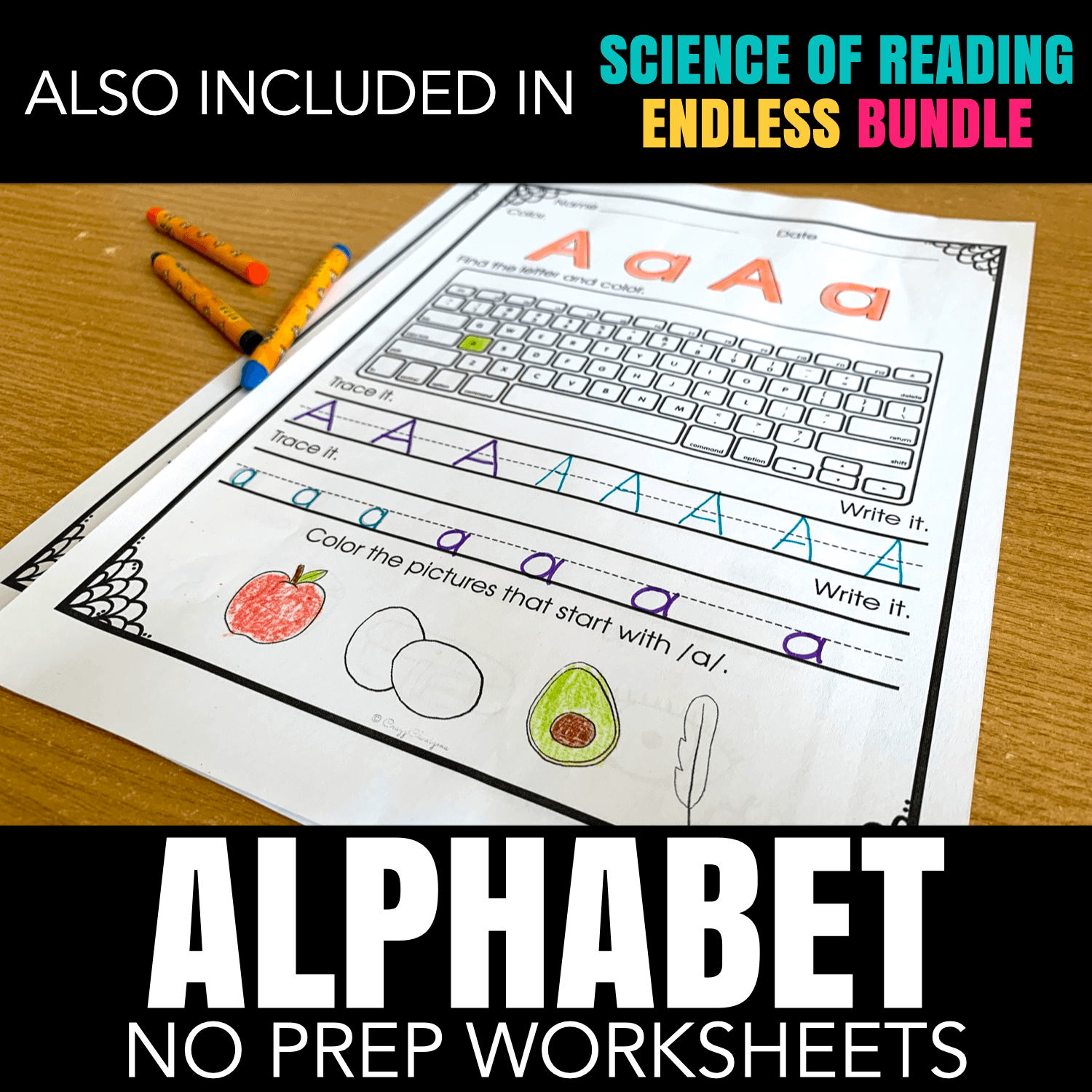 Alphabet Worksheets Letter Sound Recognition