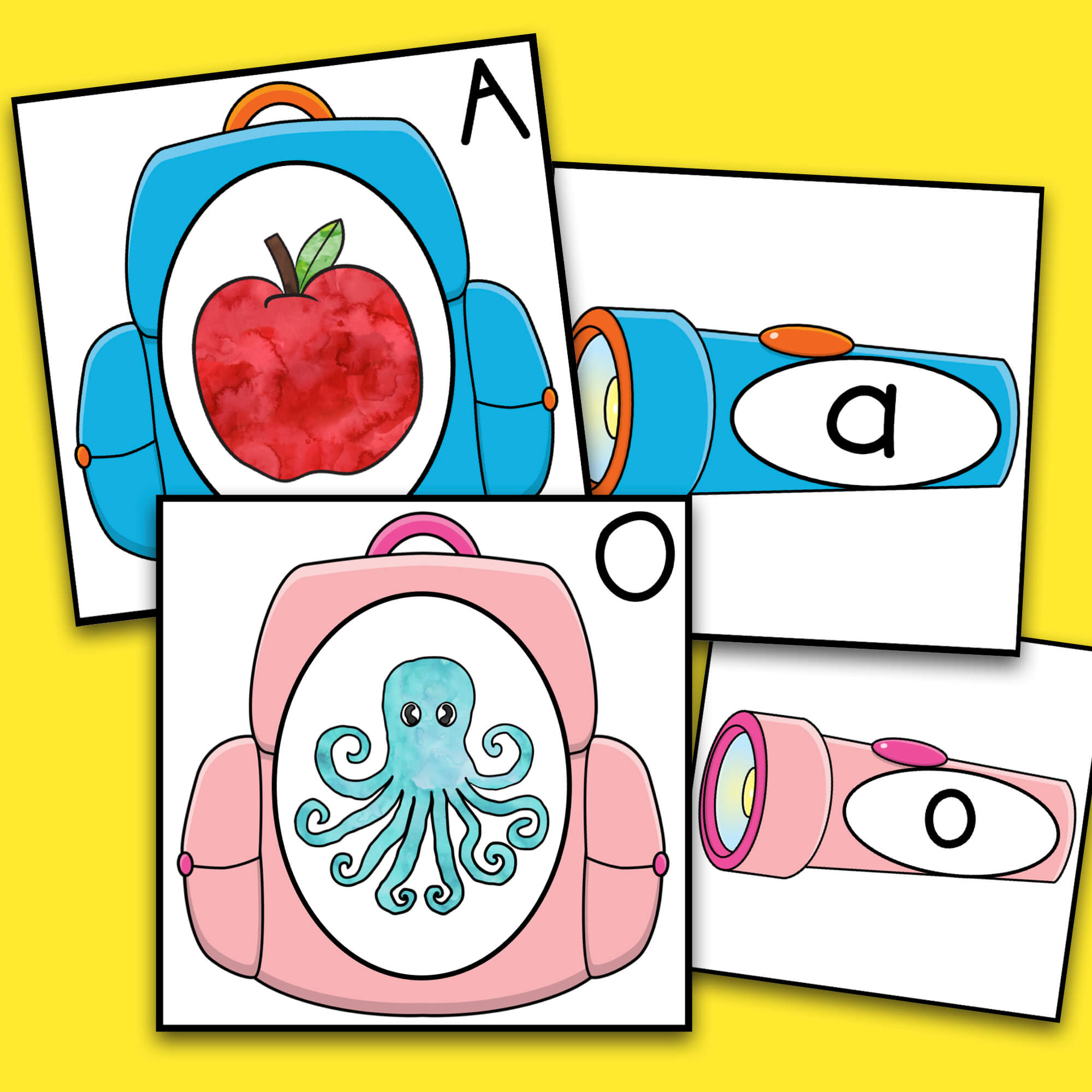 Camping Activities Engaging Alphabet Puzzles Printables For Kids