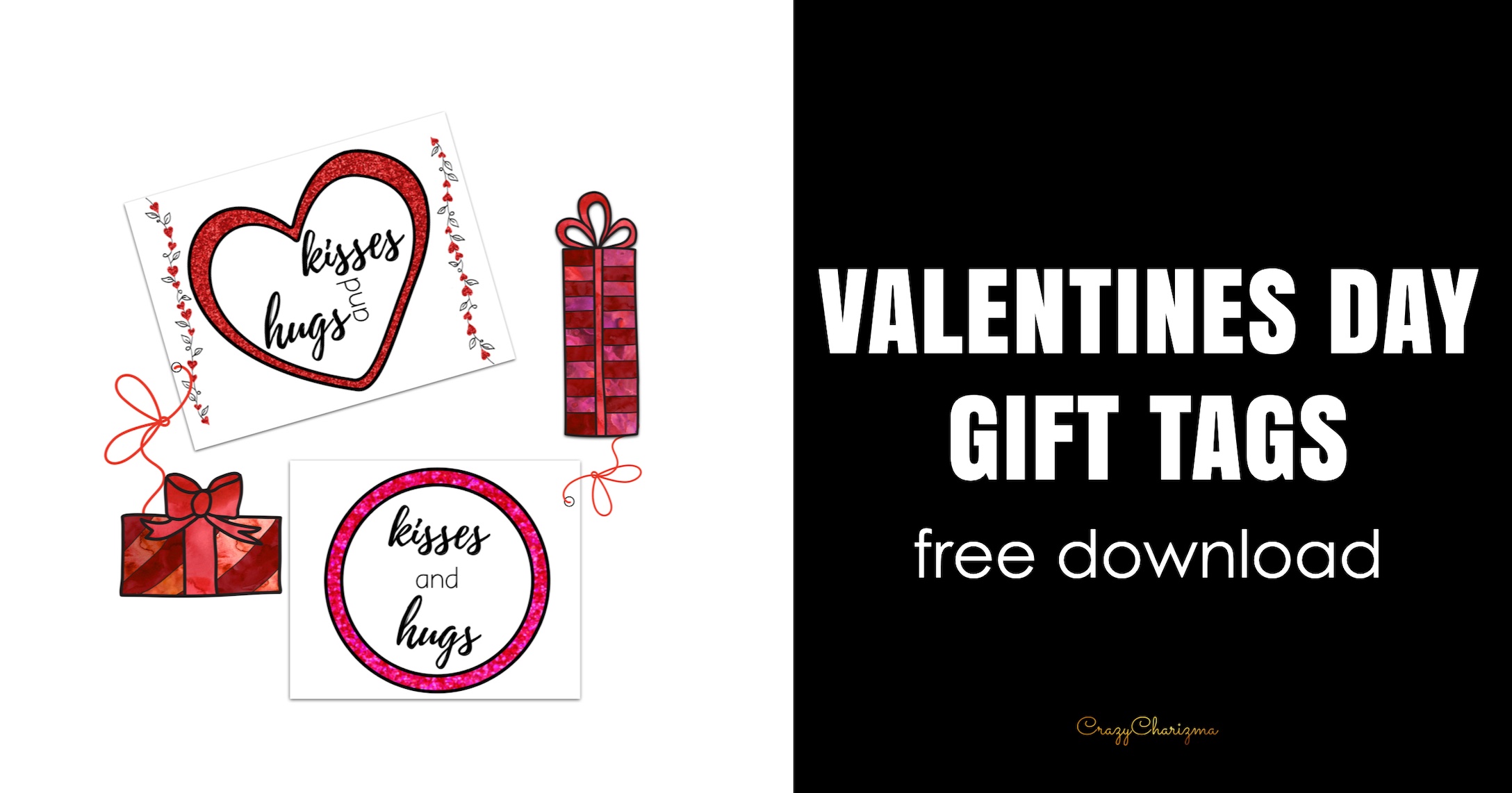 Free Printable Valentine Gift Tags Printable Valentine's Day Gift Tags
